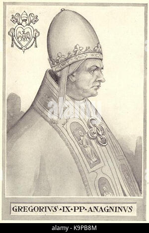 Pope Gregory IX Stock Photo - Alamy
