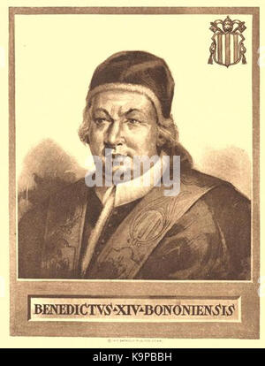 Pope Benedict XIV Stock Photo - Alamy