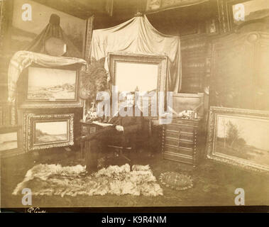 Peter Alfred Gross in his studio Stock Photo - Alamy