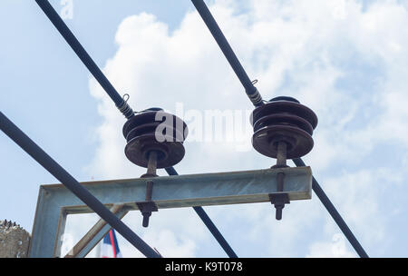 Connected Devices or switches - Components of the insulator Stock Photo ...