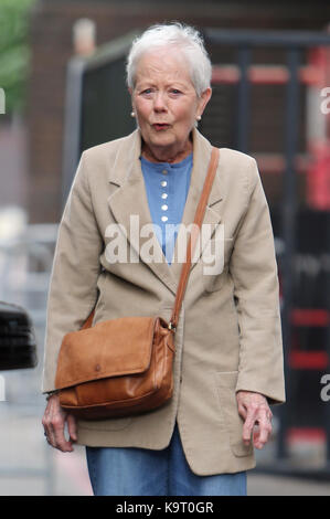 Annette Crosbie outside ITV Studios Featuring: Annette Crocbie Where ...