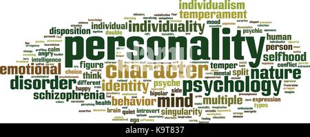 Individualism word cloud concept. Vector illustration Stock Vector ...