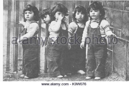 Dionne Quintuplets, Yvonne, Annette, Cecile, Emelie & Marie, born Stock ...