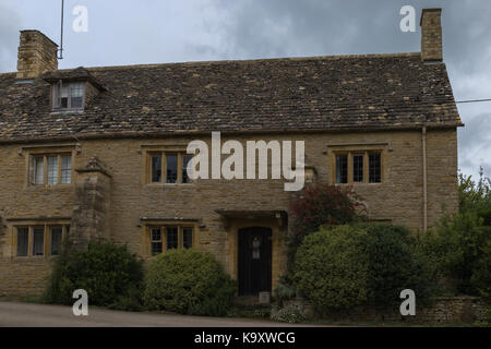 Adlestrop House in the Cotswold village of Adlestrop, Gloucestershire ...