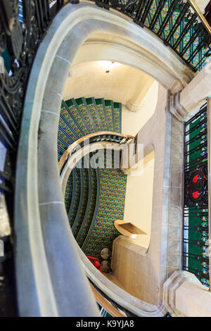 The Grand Staircase, spiral stairs of the Supreme Court of the United ...