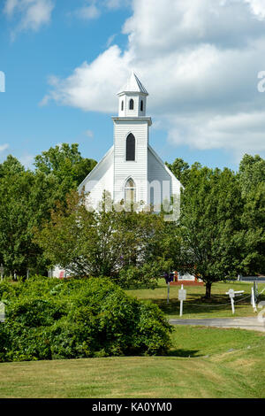 Antioch Baptist Church, Oakes Landing Road, Saluda, Virginia Stock ...