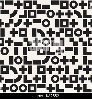 Seamless vector background with random elements. Abstract brown and ...