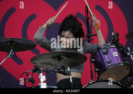 Rena Lovelis of Hey Violet on stage for KIIS FM's Wango Tango - Concert ...