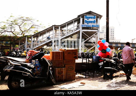 Vithalwadi railway station, thane, maharashtra, India, Asia - sgg ...
