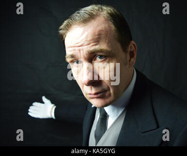 Classic British Butler Stock Photo - Alamy