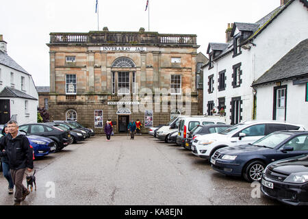 Scotland, Historic Inveraray Jail, Old Jail circa 1820, prisoner on ...