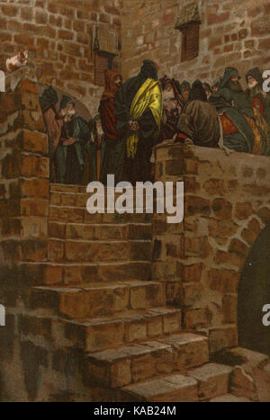 The Evil Counsel of Caiaphas Stock Photo - Alamy