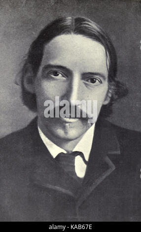 Robert Louis Stevenson's Portrait Stock Photo - Alamy