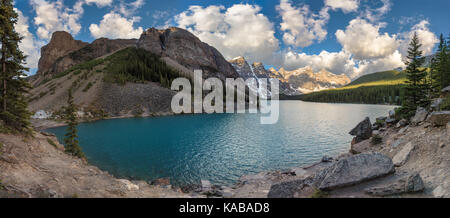 panoramic view at Banff National Park, Alberta, Canada Stock Photo - Alamy