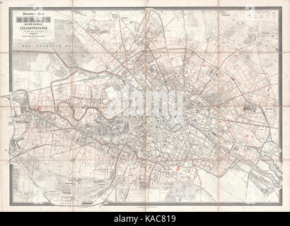 The 1882 *Situations Plan von Berlin* is a detailed map illustrating ...