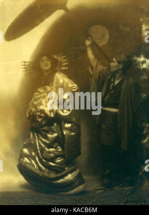 Ruth St. Denis, a renowned American dancer, is captured in an iconic ...