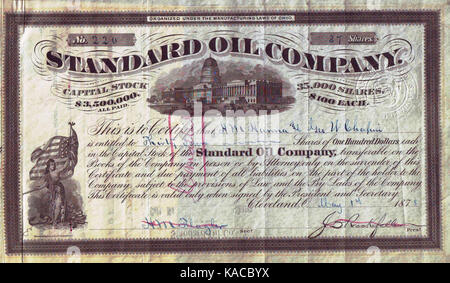 Standard Oil Company 1878 Stock Photo - Alamy