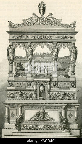 Santuario di Varallo altare nella cappella sotterranea Stock Photo - Alamy