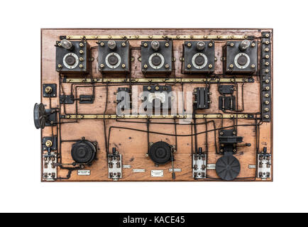 Vintage Telephone Switchboard Stock Photo - Alamy