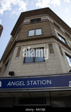 Angel Station Underground Entrance, London, England, United Kingdom ...