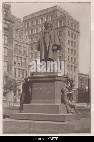 Henry Ward Beecher Stock Photo - Alamy
