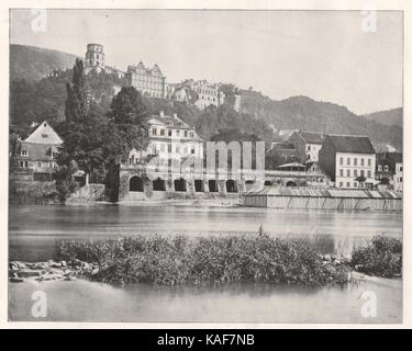 19th century vintage photograph: Heidelberg, Transvaal, South Africa ...