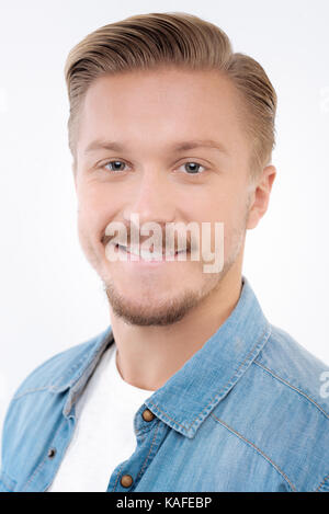 Portrait of a Fair-Haired Man Stock Photo - Alamy