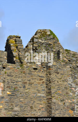 Castle Tioram details - Ardnamurchan Peninsula - Scotland Stock Photo ...
