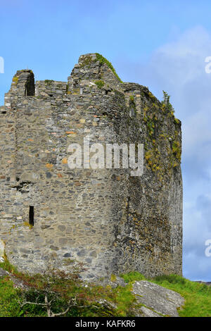 Castle Tioram details - Ardnamurchan Peninsula - Scotland Stock Photo ...