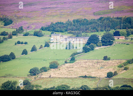 View over Castleton, North Yorkshire Moors National Park Stock Photo ...