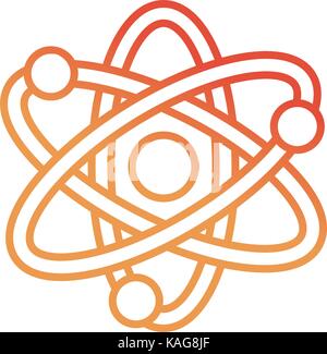 colored Atomic structure molecular model seamless pattern 10 eps Stock ...