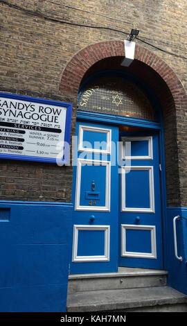 Sandy Row Synagogue, Spitafields, London England Stock Photo - Alamy