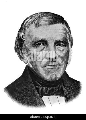 Johann Franz Encke (1791-1865) German astronomer; proved that comet of ...