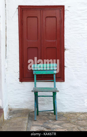 Courtyard of the Monastery of St John, Halki, Greece Stock Photo - Alamy