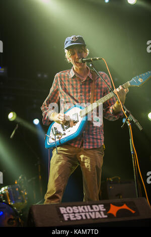 Deerhunter, the American indie rock band, performs a live concert at ...