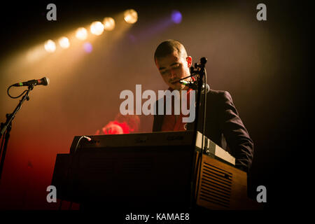 The English punk band Fat White Family performs a live concert at ...