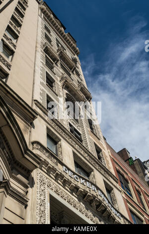 Historical Decker Building on Union Square West, NYC, USA Stock Photo ...