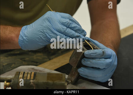 Airman 1st Class Dustin Teague, 22nd Maintenance Squadron hydraulics ...
