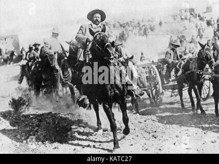 PANCHO VILLA (1878-1923) Mexican revolutionary general after his Stock ...