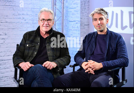 Larry Lamb and his son George at BUILD where the father and son duo ...