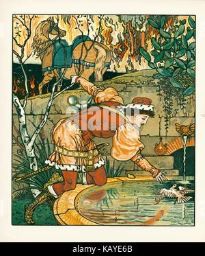 Engraving of a scene from the book A Tale of Two Cities by Charles ...