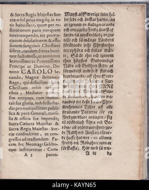 Treaty of Nijmegen between Sweden and the Holy Roman Empire 1679 08 ...