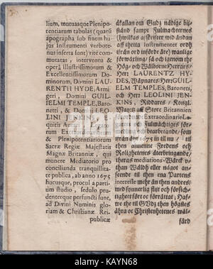 Treaty of Nijmegen between Sweden and the Holy Roman Empire 1679 12 ...
