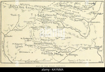 map of the tirah campaign The Tirah Campaign was an Indian frontier ...