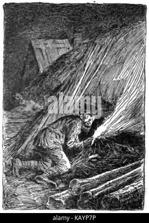 Tolstoy - Ivan the Fool - 'Ivan discovers the incendiary' Stock Photo ...