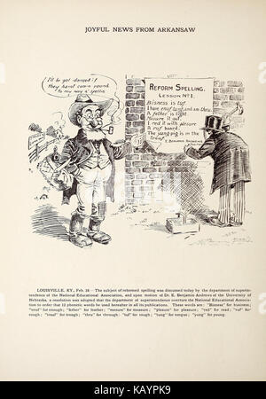 This collection of cartoons from the Spokesman Review by W.C. Morris ...