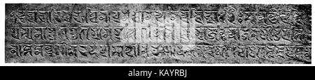 The Origin of the Bengali Script Plate 2 Stock Photo - Alamy