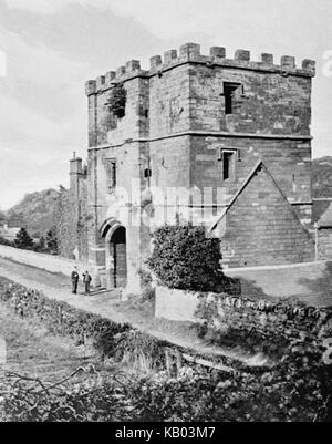 Wetheral Priory Gatehouse, end of 19th century Stock Photo - Alamy