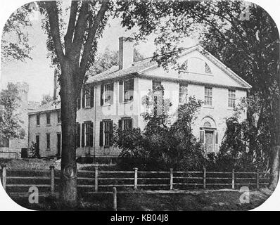 Yale President's House Stock Photo - Alamy