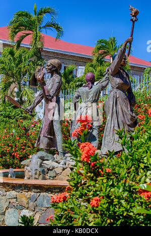 Historic Kongens Quarter, Charlotte Amalie, St. Thomas Island, U.S ...